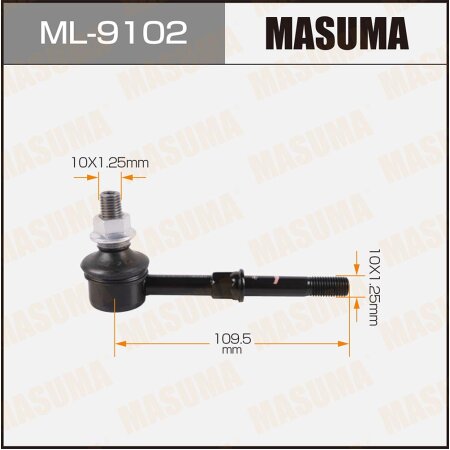 MASUMA ML-9102, Стойка (линк) стабилизатора Masuma. Бренд автозапчастей №1 в России