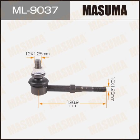 MASUMA ML-9037, Стойка (линк) стабилизатора Masuma. Бренд автозапчастей №1 в России