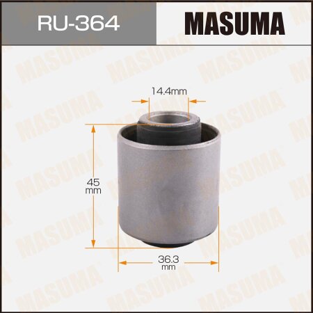 MASUMA RU-364, Сайлентблок Masuma. Бренд автозапчастей №1 в России