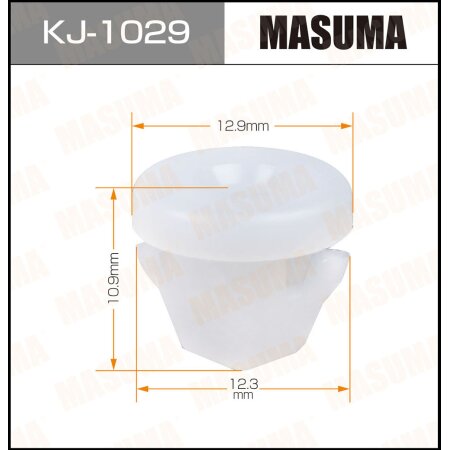 MASUMA KJ-1029, Клипса пластиковая Masuma. Бренд автозапчастей №1 в России