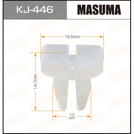 MASUMA KJ-446, Клипса пластиковая Masuma. Бренд автозапчастей №1 в России
