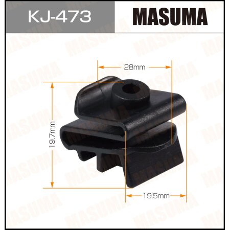MASUMA KJ-473, Клипса пластиковая Masuma. Бренд автозапчастей №1 в России