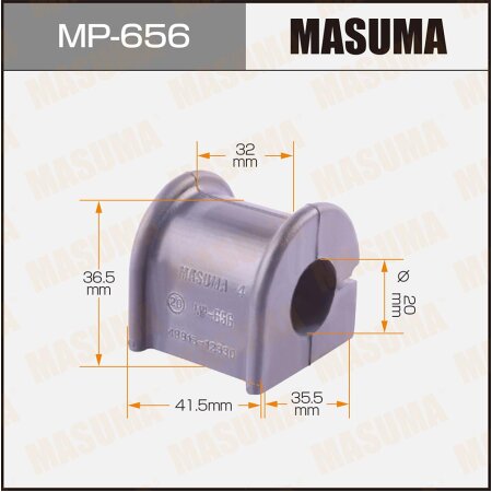 MASUMA MP-656, Втулка стабилизатора Masuma. Бренд автозапчастей №1 в России