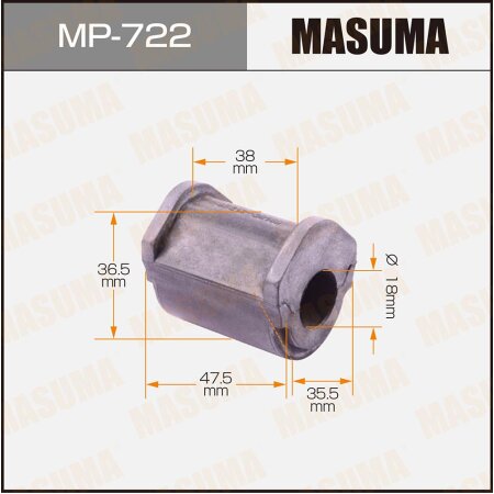 MASUMA MP-722, Втулка стабилизатора Masuma. Бренд автозапчастей №1 в России