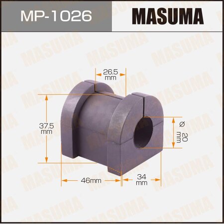 MASUMA MP-1026, Втулка стабилизатора Masuma. Бренд автозапчастей №1 в России