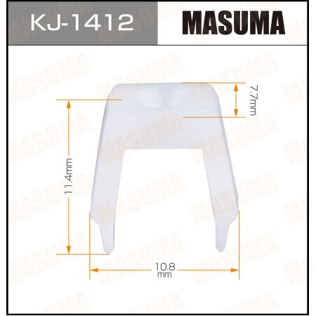 MASUMA KJ-1412, Клипса пластиковая Masuma. Бренд автозапчастей №1 в России
