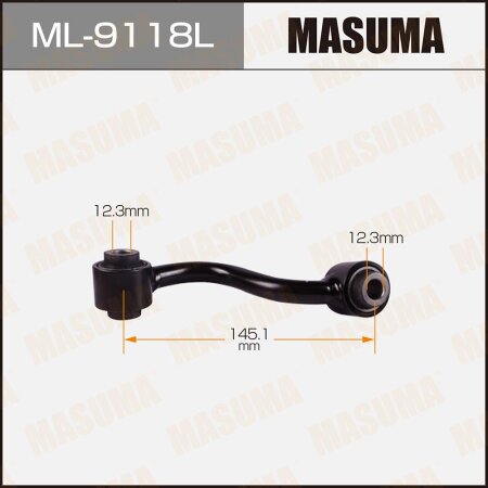 MASUMA ML-9118L, Стойка (линк) стабилизатора Masuma. Бренд автозапчастей №1 в России