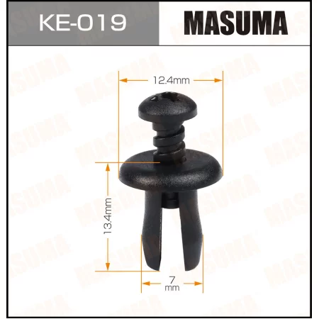 MASUMA KE-019, Клипса пластиковая Masuma. Бренд автозапчастей №1 в России
