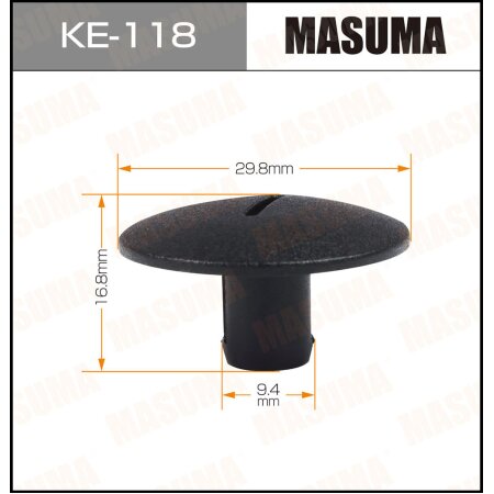 MASUMA KE-118, Клипса пластиковая Masuma. Бренд автозапчастей №1 в России