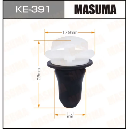 MASUMA KE-391, Клипса пластиковая Masuma. Бренд автозапчастей №1 в России