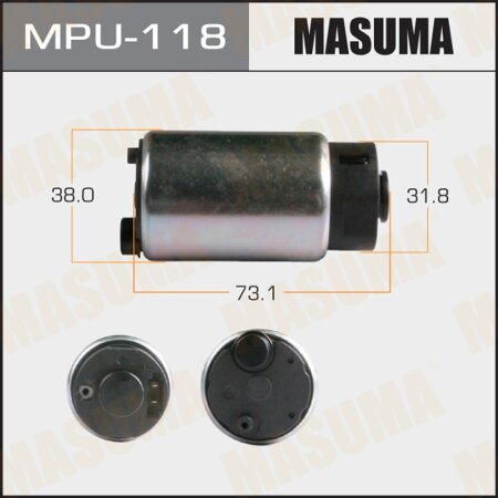 MASUMA MPU-118, Насос топливный Masuma. Бренд автозапчастей №1 в России