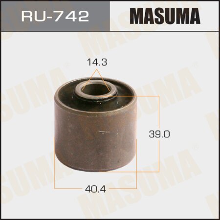 MASUMA RU-742, Сайлентблок Masuma. Бренд автозапчастей №1 в России
