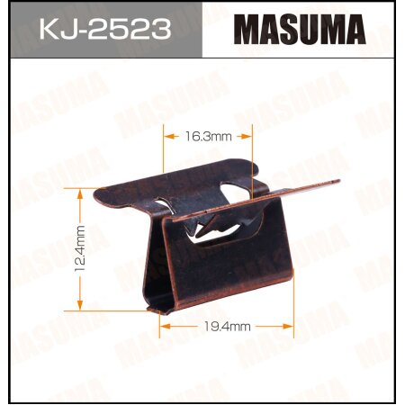 MASUMA KJ-2523, Клипса пластиковая Masuma. Бренд автозапчастей №1 в России