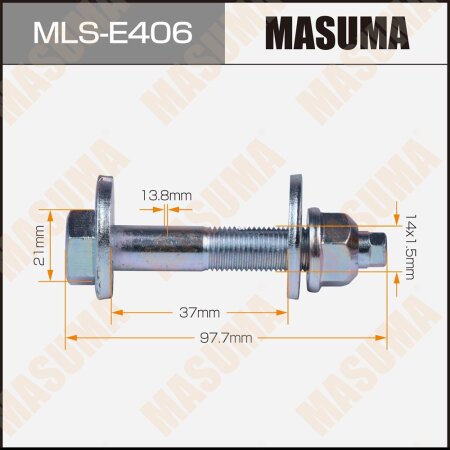 MASUMA MLS-E406, Болт-эксцентрик Masuma. Бренд автозапчастей №1 в России