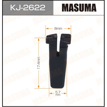 MASUMA KJ-2622, Клипса пластиковая Masuma. Бренд автозапчастей №1 в России