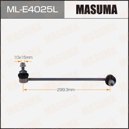 MASUMA ML-E4025L, Стойка (линк) стабилизатора Masuma. Бренд автозапчастей №1 в России
