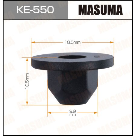 MASUMA KE-550, Клипса пластиковая Masuma. Бренд автозапчастей №1 в России