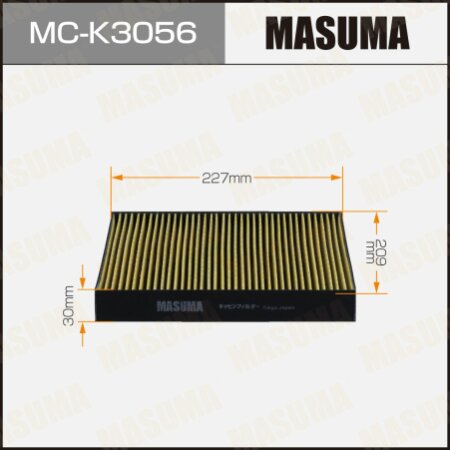 MASUMA MC-K3056, Фильтр салонный Masuma. Бренд автозапчастей №1 в России