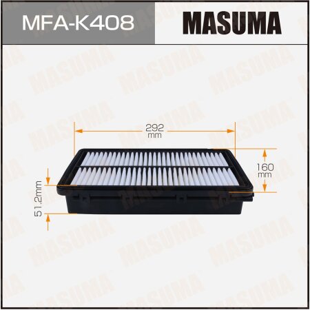 MASUMA MFA-K408, Фильтр воздушный Masuma. Бренд автозапчастей №1 в России