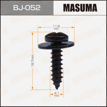 MASUMA BJ-052, Саморез MASUMA ST4.2X16, набор 10шт. Бренд автозапчастей ...