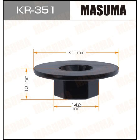 MASUMA KR-351, Клипса пластиковая Masuma. Бренд автозапчастей №1 в России