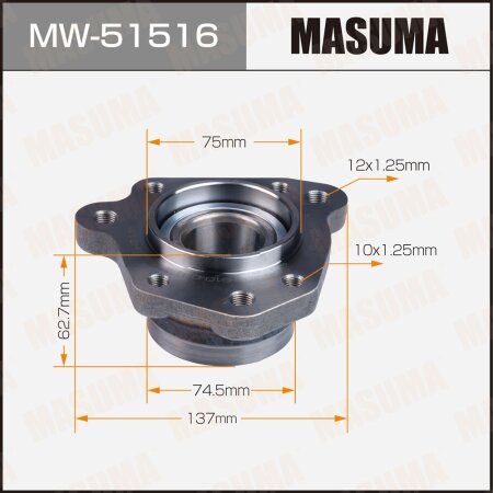 MASUMA MW-51516, Ступичный узел Masuma. Бренд автозапчастей №1 в России